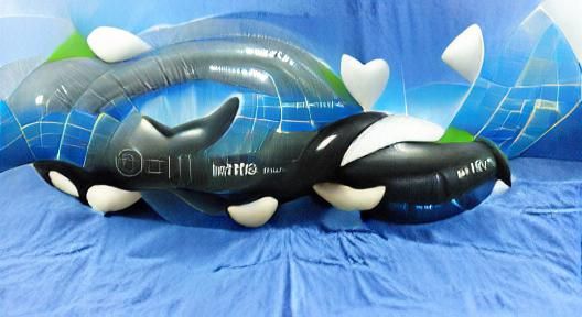 Inflatable Intex Orca Whale Toy - AI Generated Artwork - NightCafe Creator