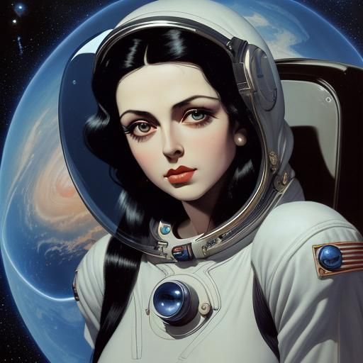 Space Diva II - AI Generated Artwork - NightCafe Creator
