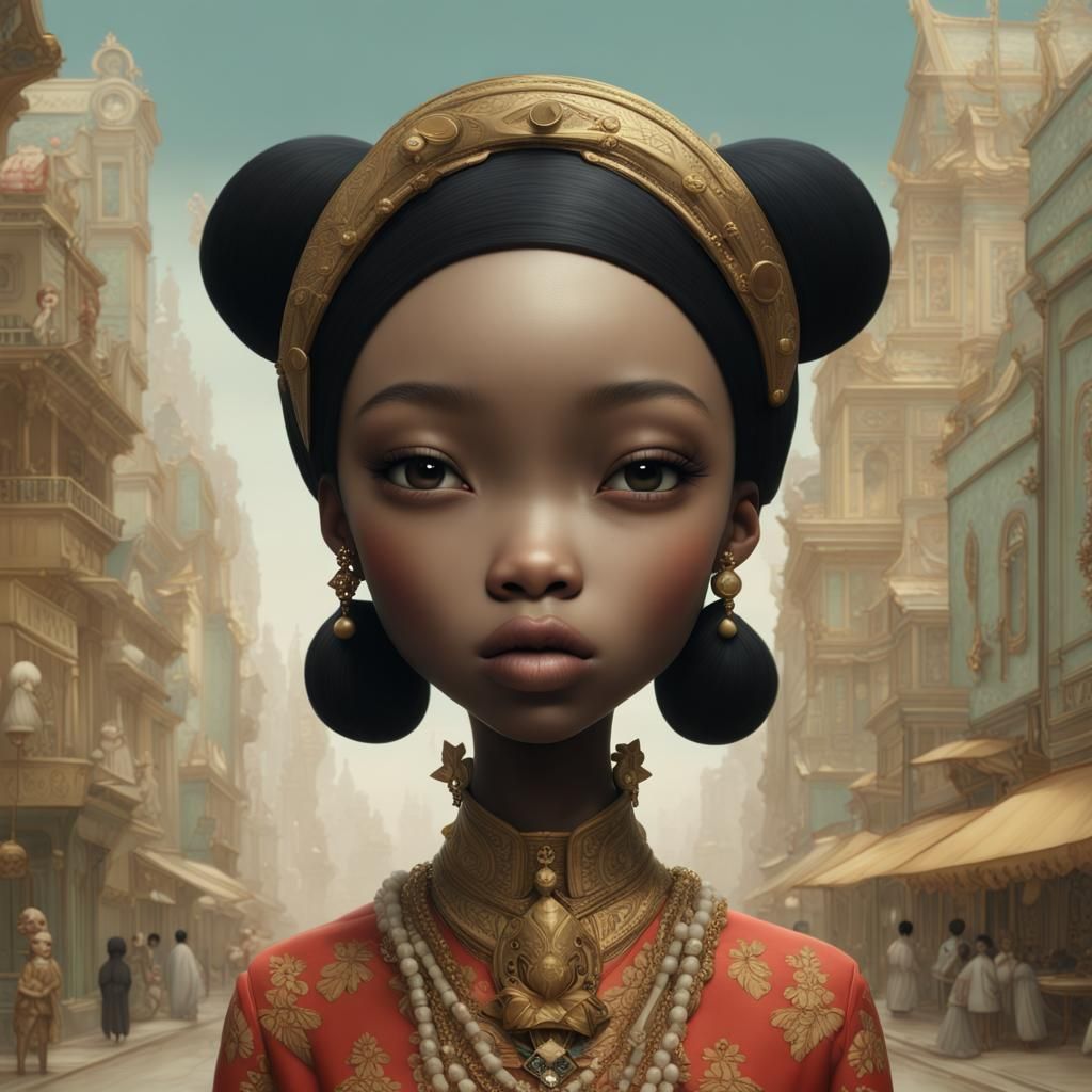 Princess Kawaii - AI Generated Artwork - NightCafe Creator