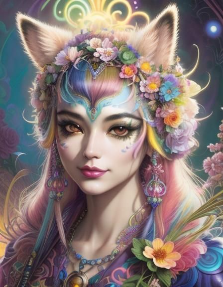 Anime Furry Princess - AI Generated Artwork - NightCafe Creator