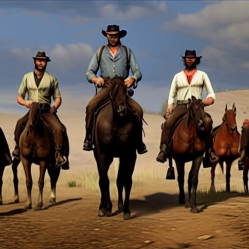 Red Dead Redemption (Stable) - AI Generated Artwork - NightCafe Creator