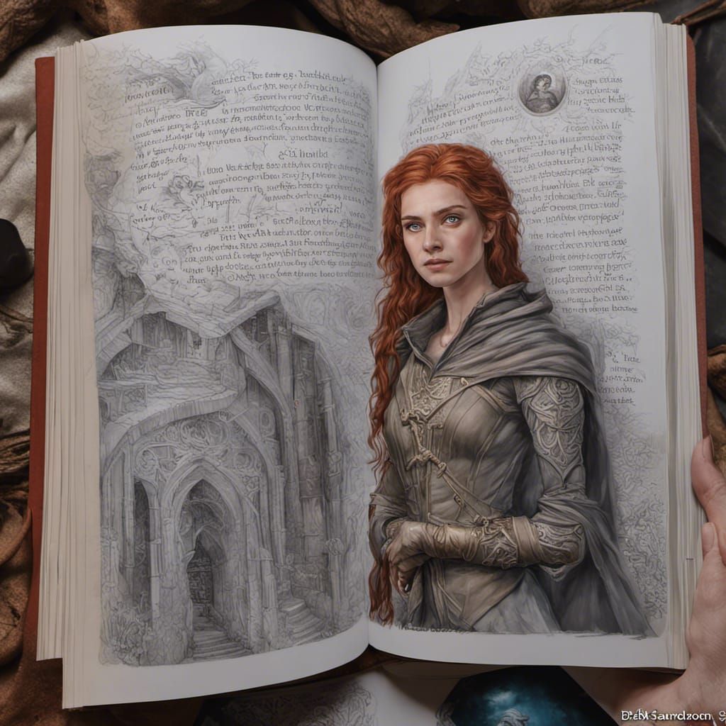 Shallan Davar Inspired by "The Way of Kings" by Brandon Sanderson - AI Generated Artwork ...