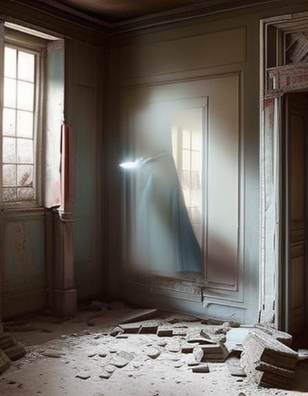 Resident ghost - AI Generated Artwork - NightCafe Creator