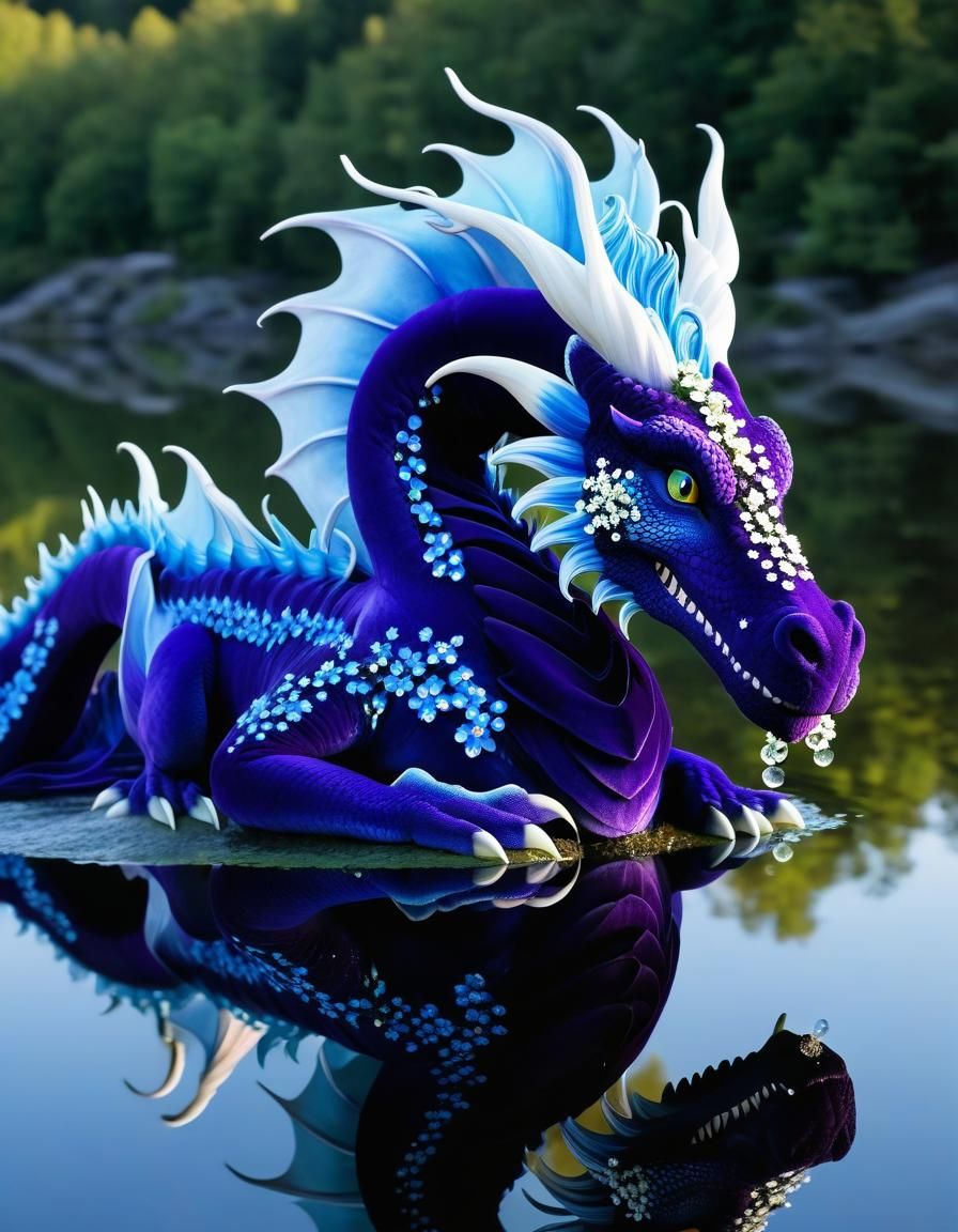 Spring Dragon - AI Generated Artwork - NightCafe Creator