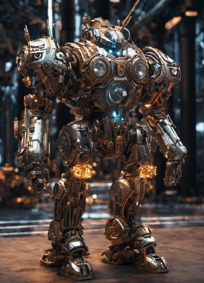 Mechy - AI Generated Artwork - NightCafe Creator