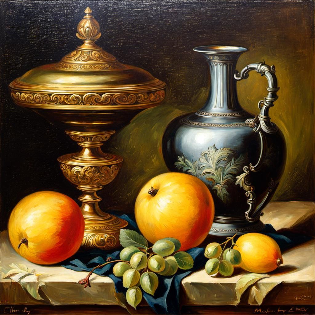 Still life - AI Generated Artwork - NightCafe Creator