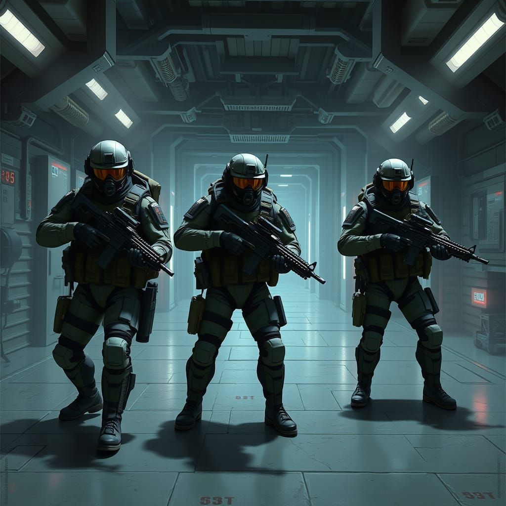 SCP MTF - Cyberpunk Operatives in High-Tech Facility