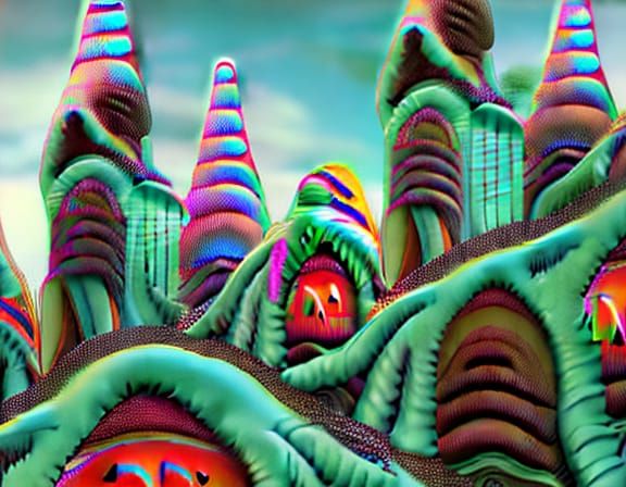 DETAILED REALISTIC PHOTOGRAPH CMYK RGD TRIADIC 3D 4K: A group of ...