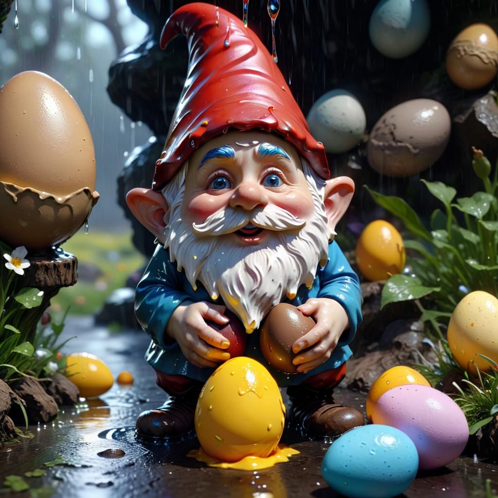 Easter Gnome - AI Generated Artwork - NightCafe Creator