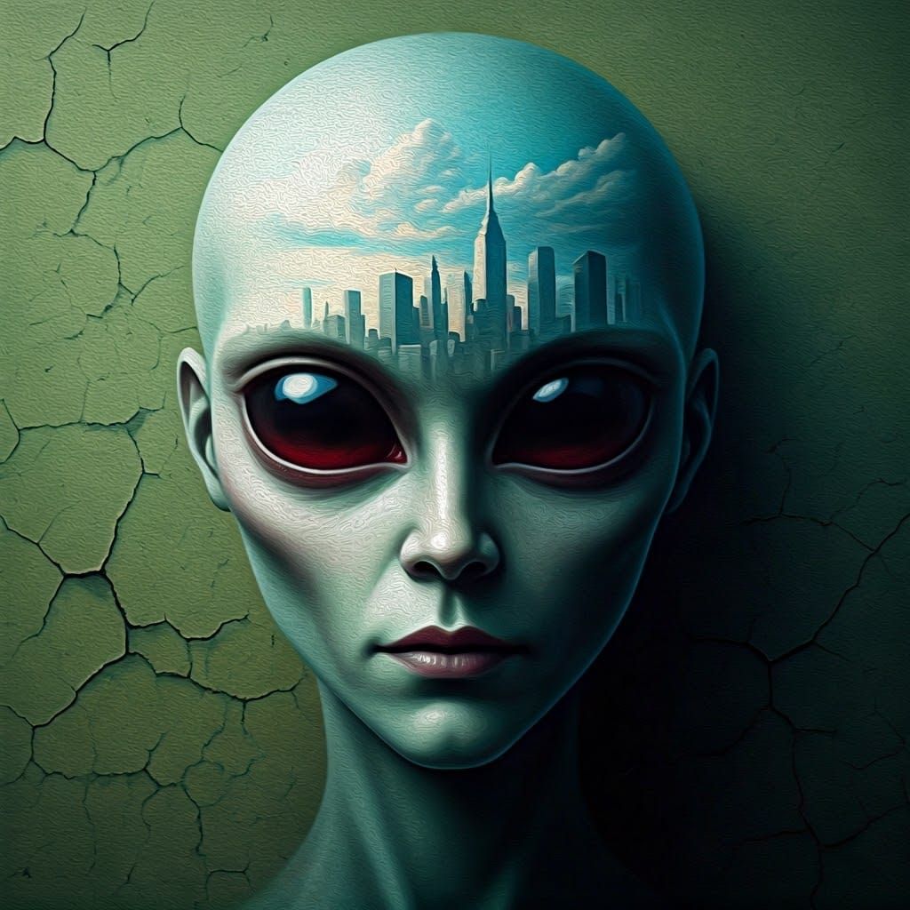 This enchanting oil painting features, Rich tones and a dry brush ...