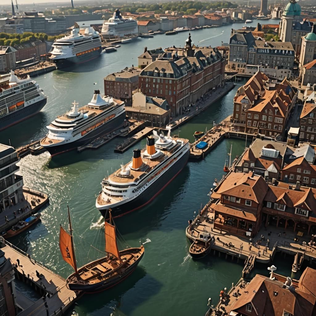 The Port of Thousand Sails Competition - AI Generated Artwork ...