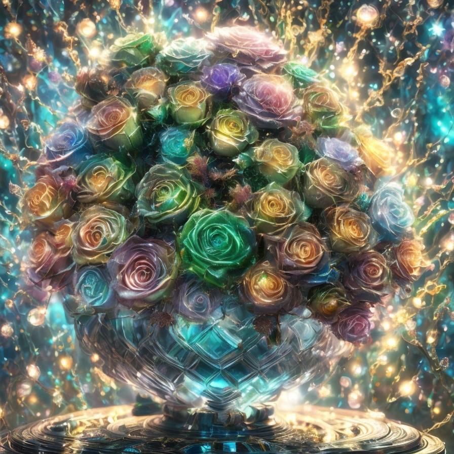 𝑹𝒐𝒔𝒆𝒔 🌺 - AI Generated Artwork - NightCafe Creator