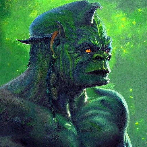Fantasy orc - AI Generated Artwork - NightCafe Creator