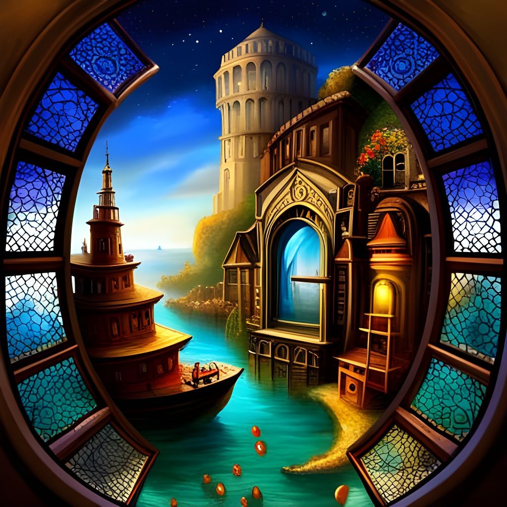 Long Lost World - AI Generated Artwork - NightCafe Creator