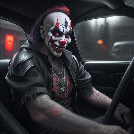 Hell Rider Jester 3 - AI Generated Artwork - NightCafe Creator