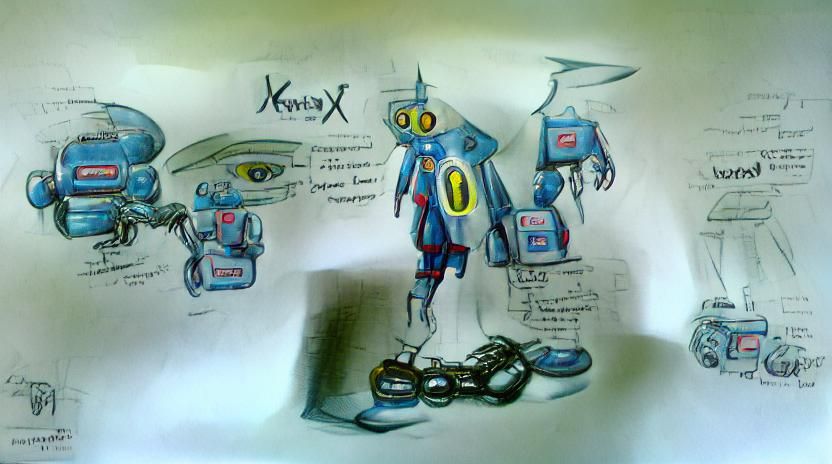Concept drawing: superintelligent xenobot - AI Generated Artwork ...