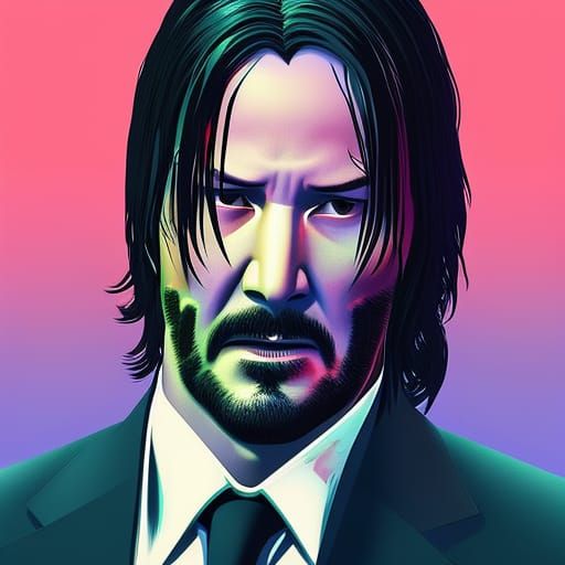 John Wick - AI Generated Artwork - NightCafe Creator