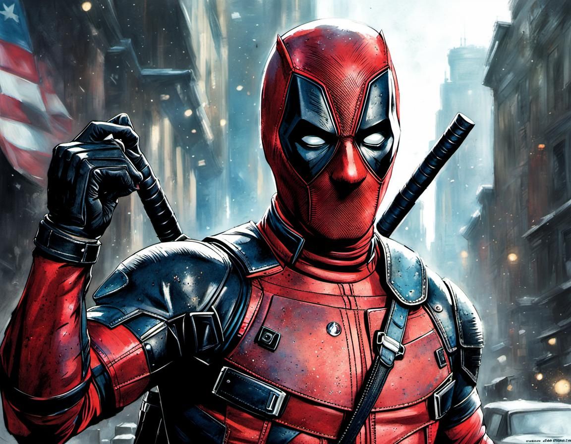 Deadpool - AI Generated Artwork - NightCafe Creator