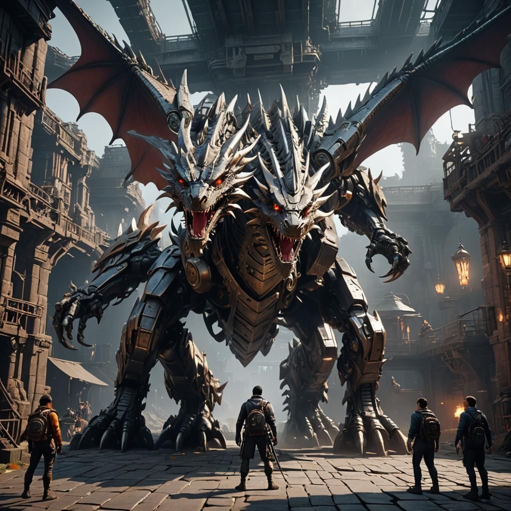 Boss Battle - AI Generated Artwork - NightCafe Creator