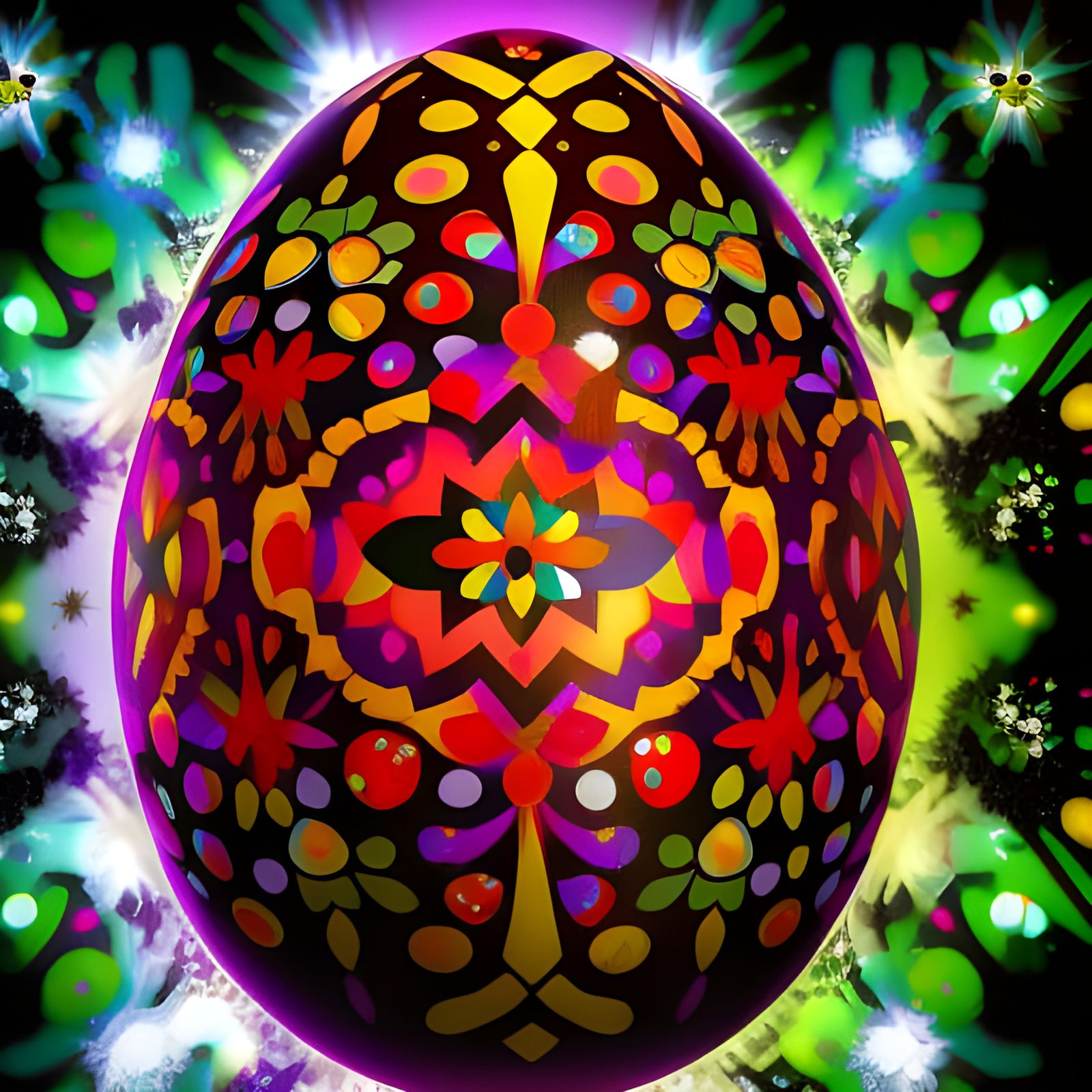 Eastern Patterns v5 - AI Generated Artwork - NightCafe Creator