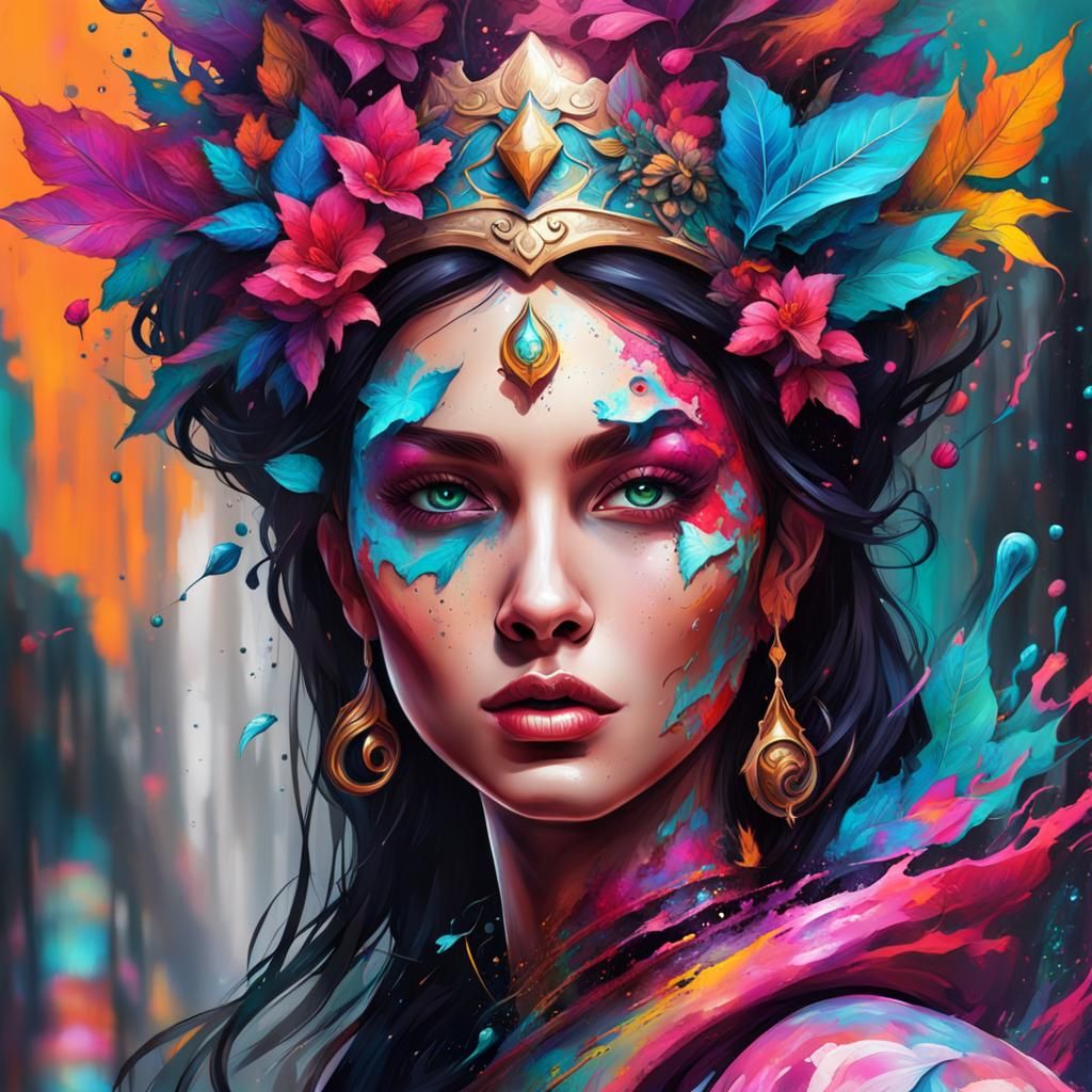 A beautiful super Princess. - AI Generated Artwork - NightCafe Creator