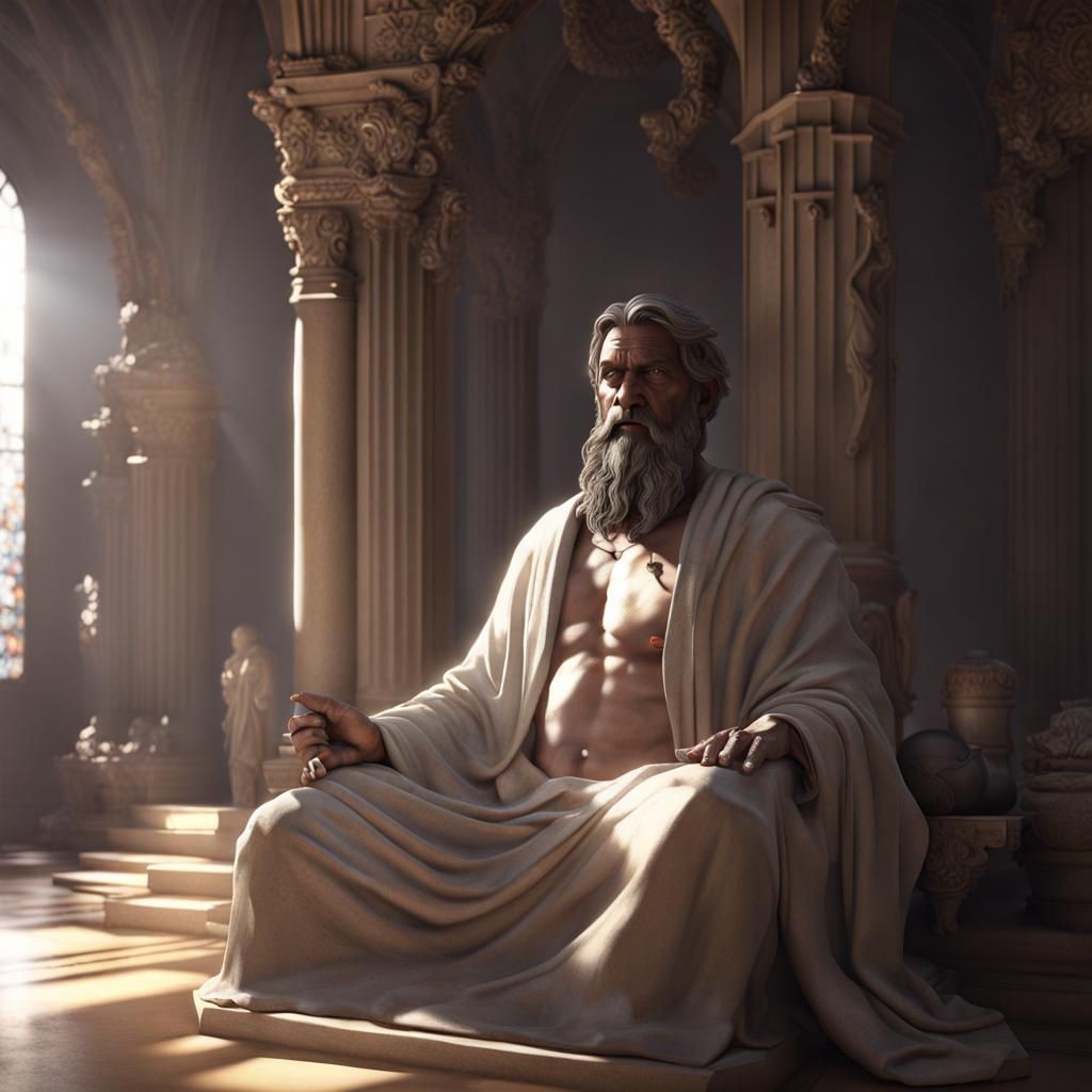 God of Wisdom - AI Generated Artwork - NightCafe Creator