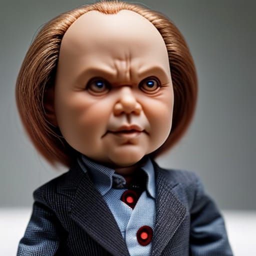 Chucky's new life - AI Generated Artwork - NightCafe Creator