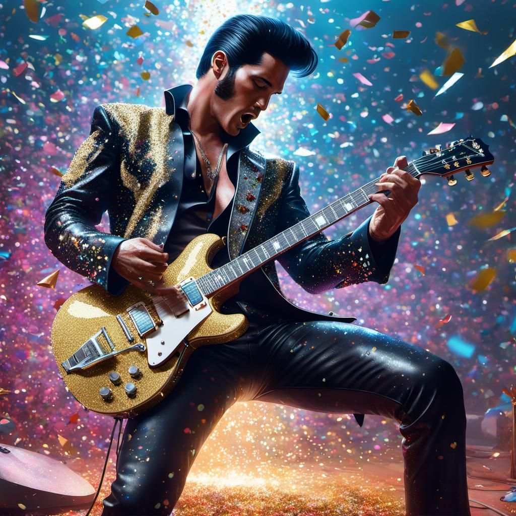 Elvis - AI Generated Artwork - NightCafe Creator