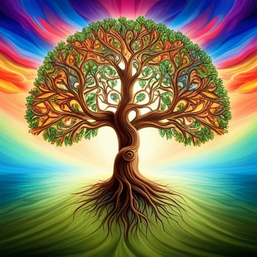 The Roots Run Deep - AI Generated Artwork - NightCafe Creator