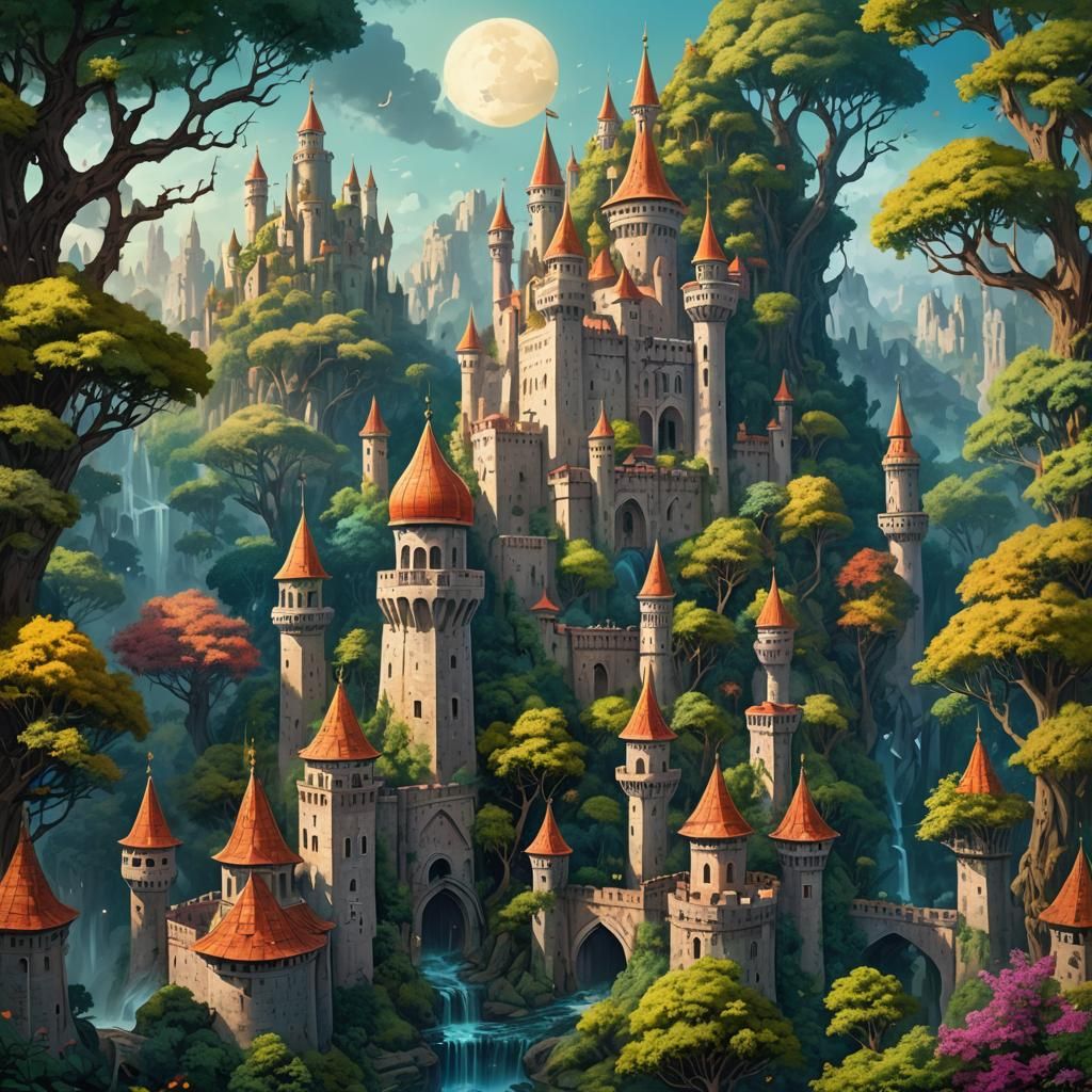 Islamic citadel - Surreal Islamic Citadel Emerges from Encha...