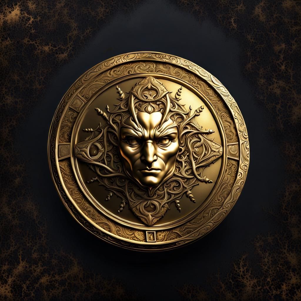 Cursed Coin - AI Generated Artwork - NightCafe Creator