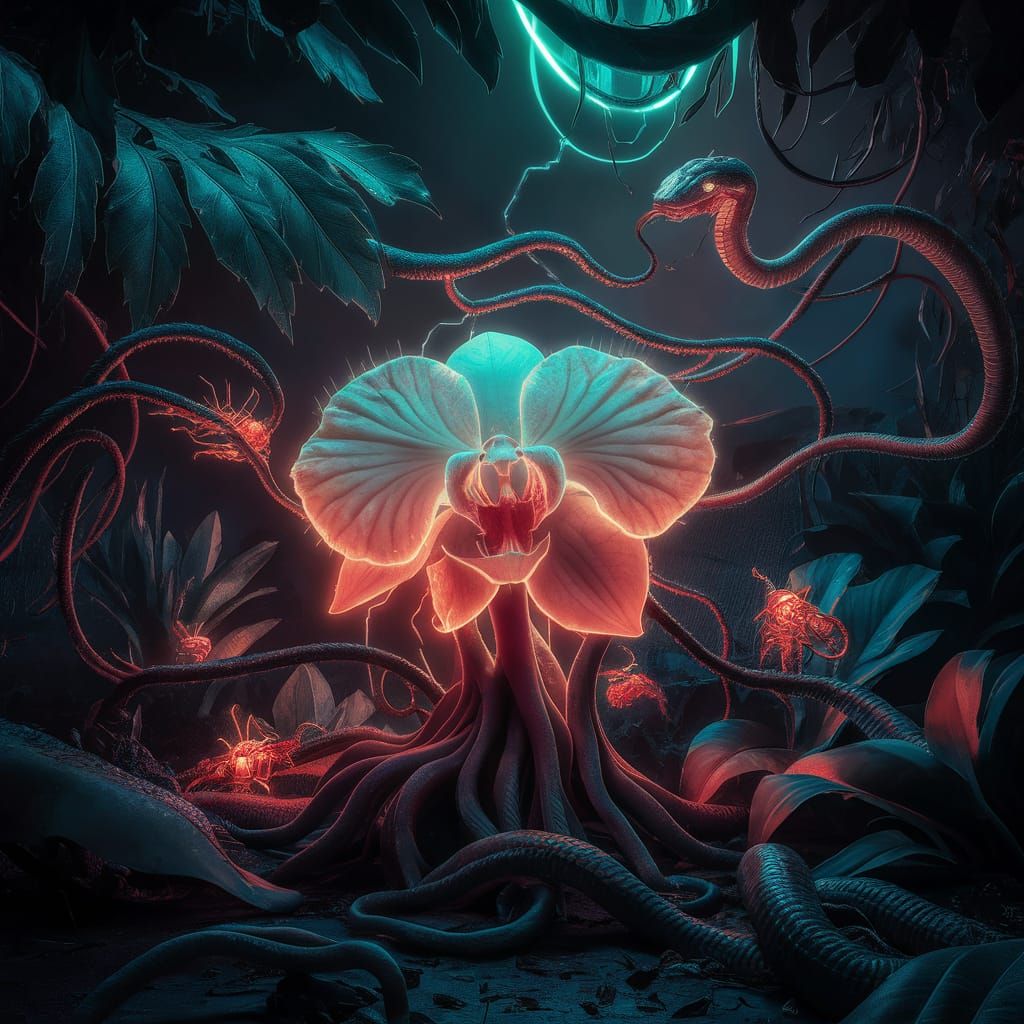 1950s sci-fi Movie Poster, Post-Atomic Horror: intricately detailed ...