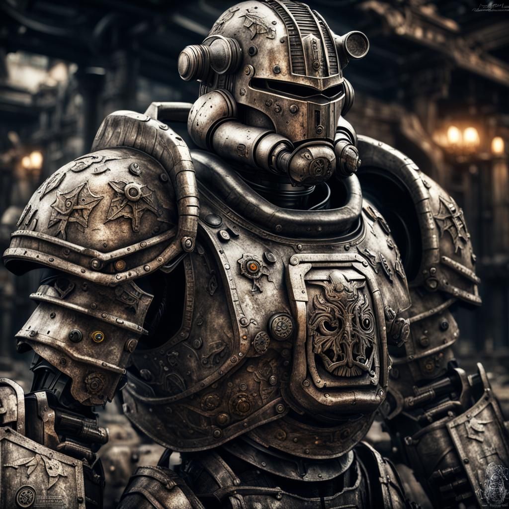 Brotherhood of Steel Cleric Knight - AI Generated Artwork - NightCafe ...