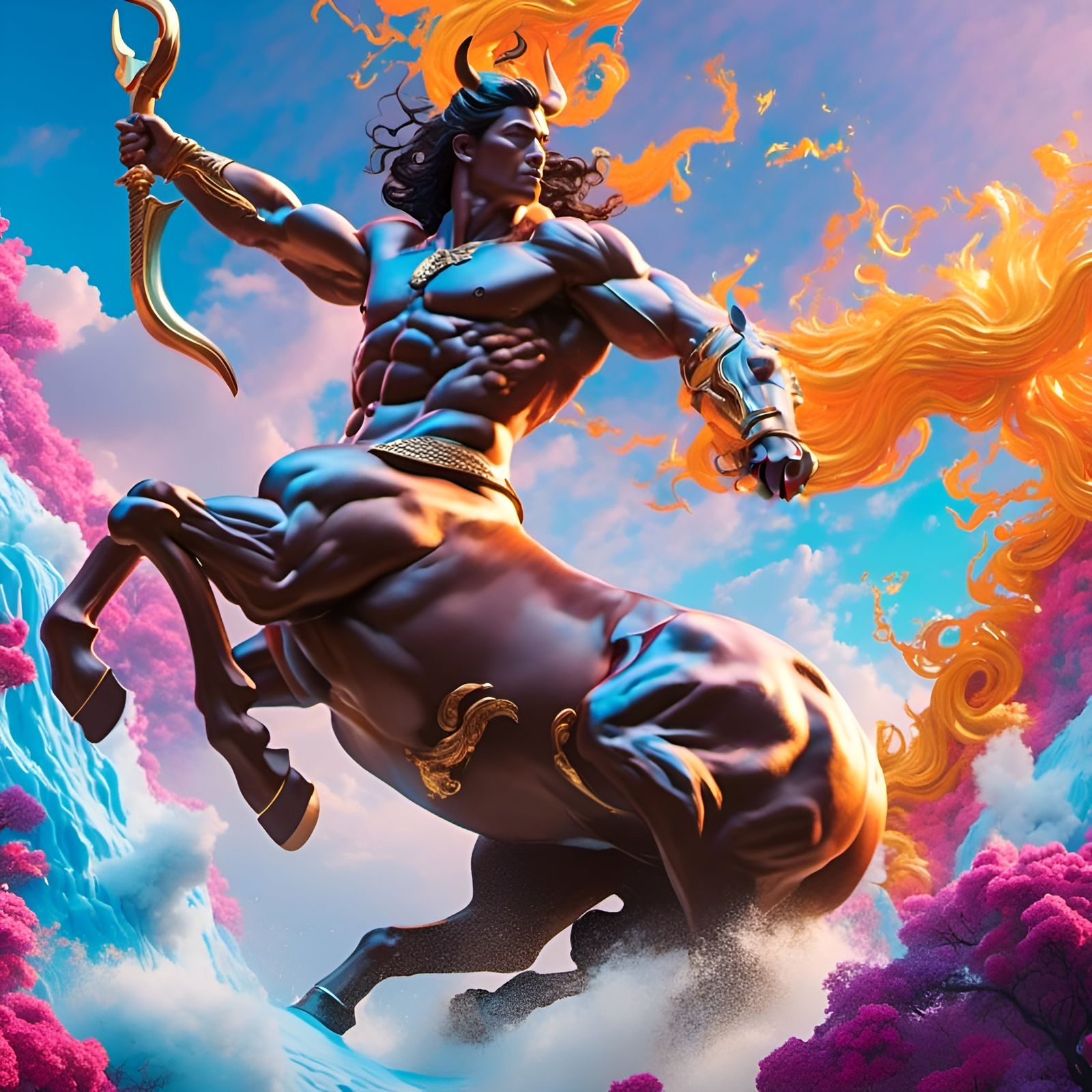 The Centaur - AI Generated Artwork - NightCafe Creator
