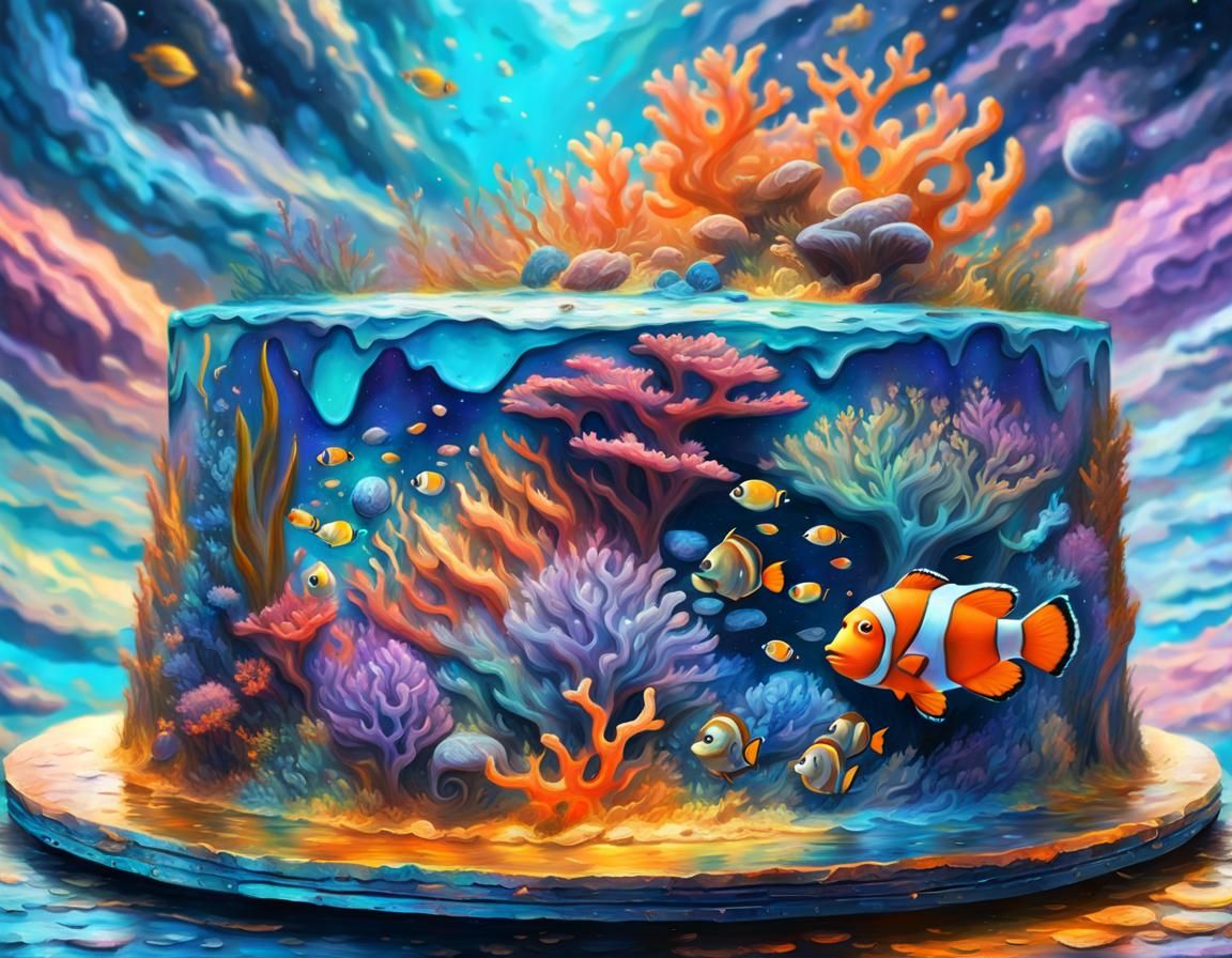 Find Nemo cake - AI Generated Artwork - NightCafe Creator