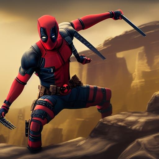 Deadpool - AI Generated Artwork - NightCafe Creator