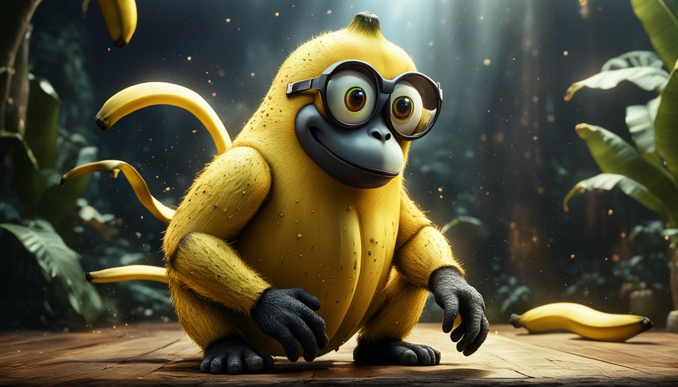 Banana Mascot - AI Generated Artwork - NightCafe Creator
