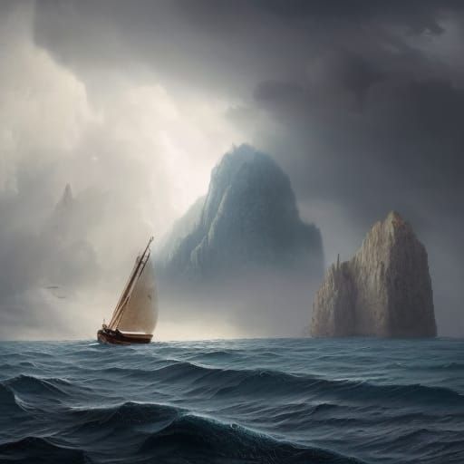 Storm - AI Generated Artwork - NightCafe Creator