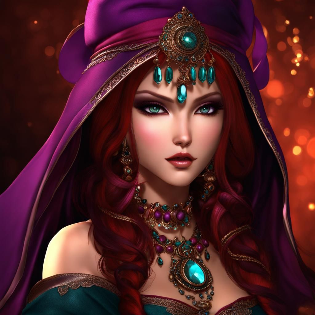 Lady - AI Generated Artwork - NightCafe Creator