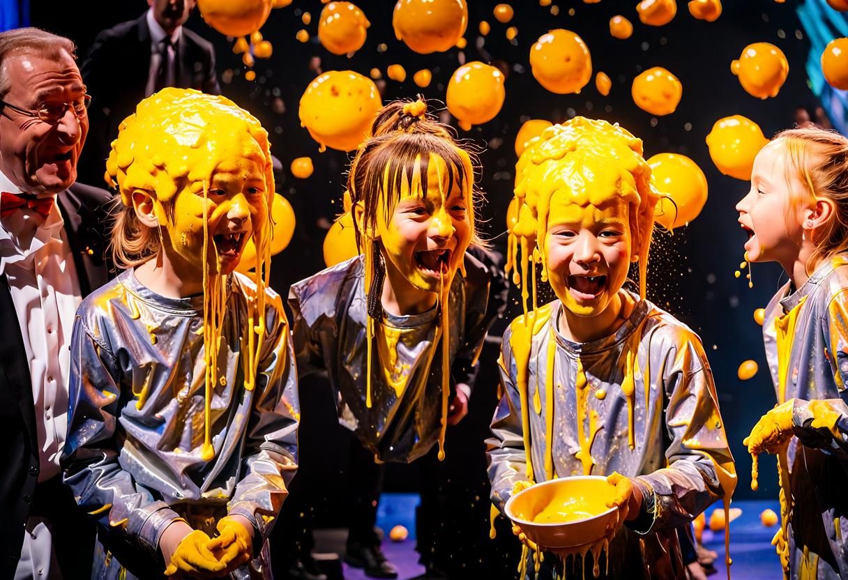 Wacky Kids' Gameshow - AI Generated Artwork - NightCafe Creator