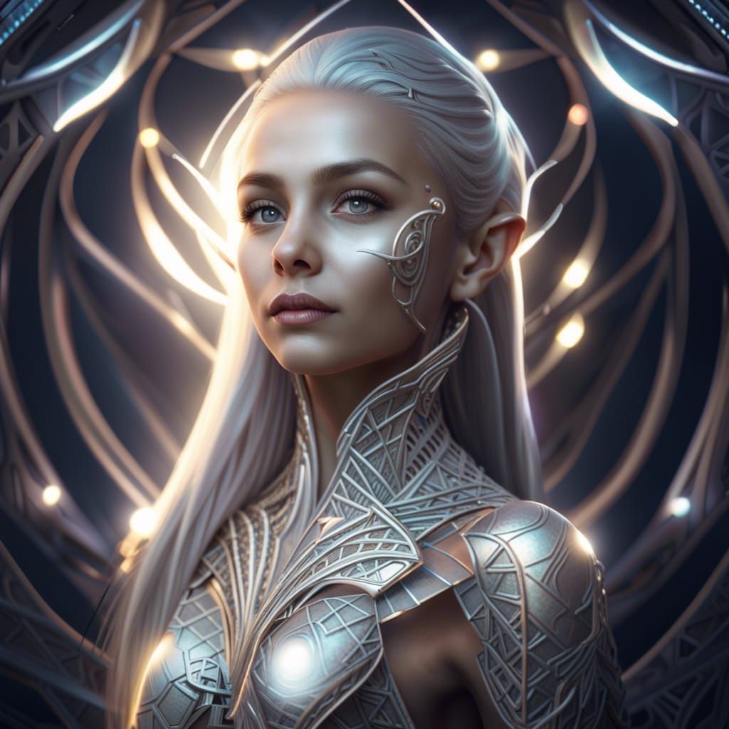 Elf in Galaxy Zero_x1x (1) - AI Generated Artwork - NightCafe Creator