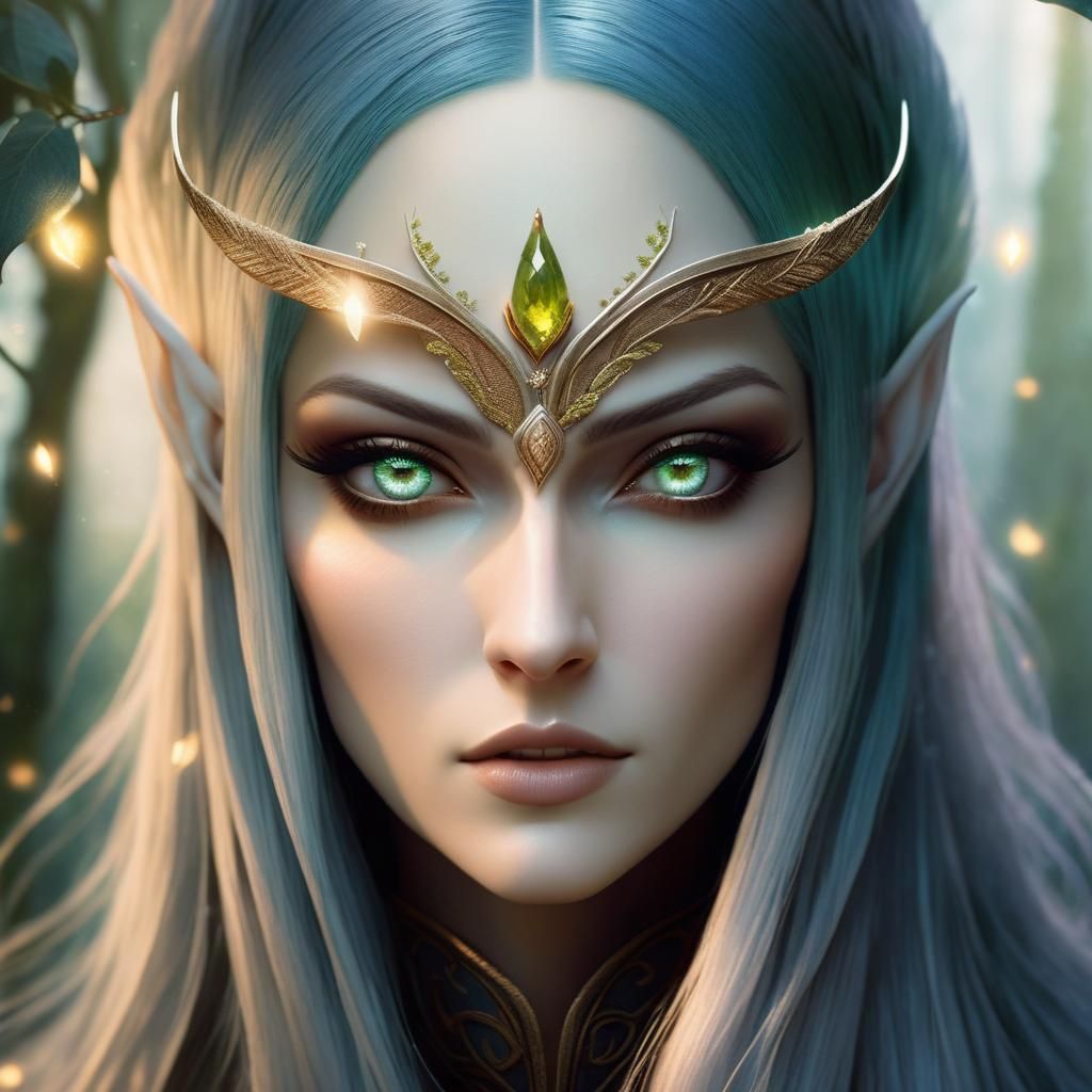 ELFIN EYES4 - AI Generated Artwork - NightCafe Creator
