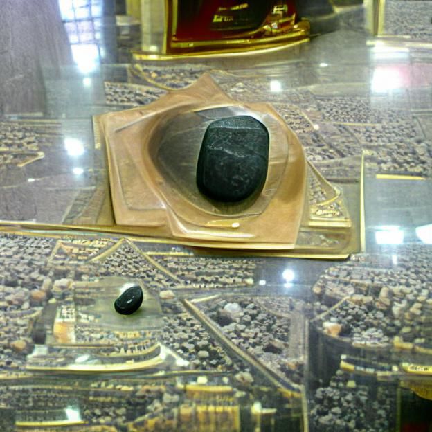 Black Stone of Mecca - AI Generated Artwork - NightCafe Creator