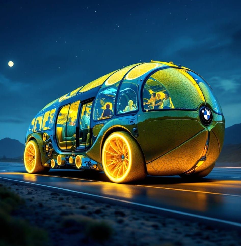 BMW Hybrid PHEV Lemon Bus - BMW Hybrid PHEV Lemon Bus