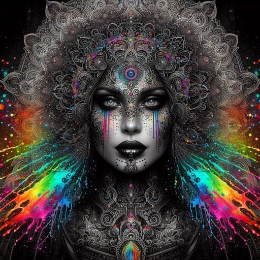 Lotus Prism - AI Generated Artwork - NightCafe Creator