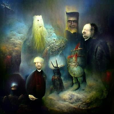 Strange creatures - AI Generated Artwork - NightCafe Creator