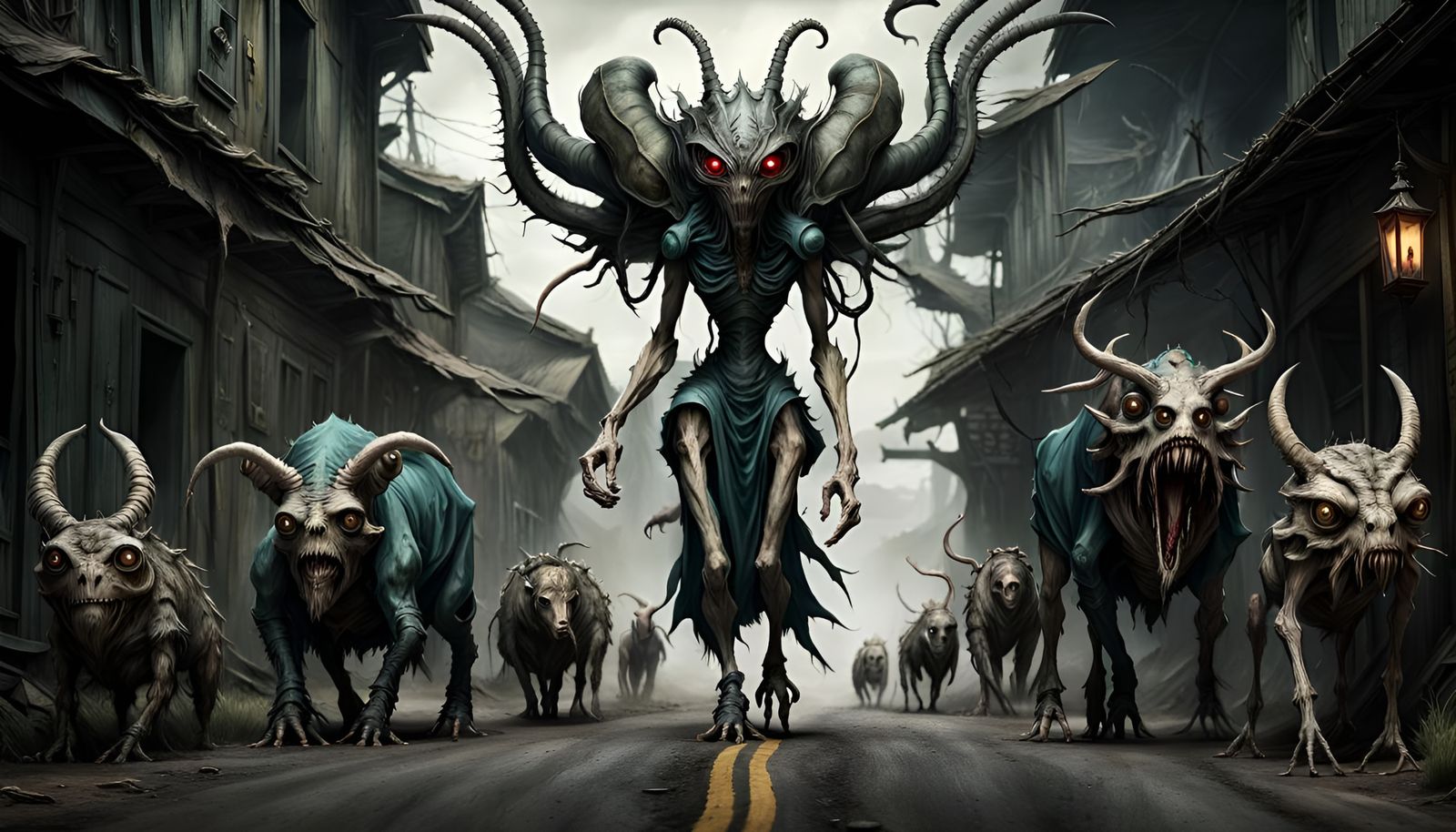 Night Terrors Arrival - AI Generated Artwork - NightCafe Creator