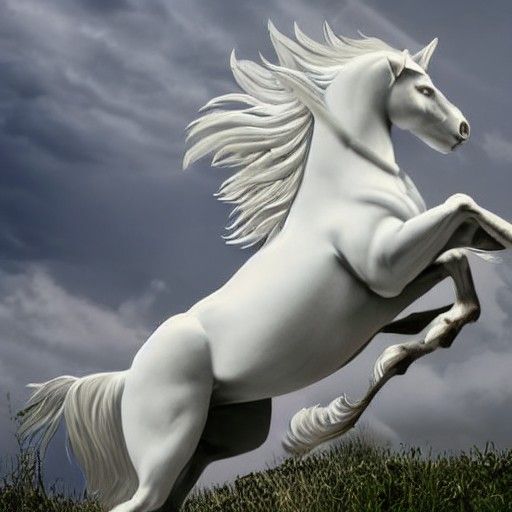 Pegasus,white,8k,magical - AI Generated Artwork - NightCafe Creator