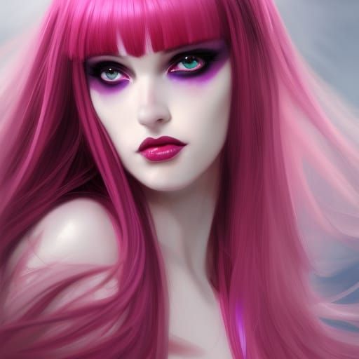 Mysterious beautiful glamorous elegant goth winx girl with incredibly ...