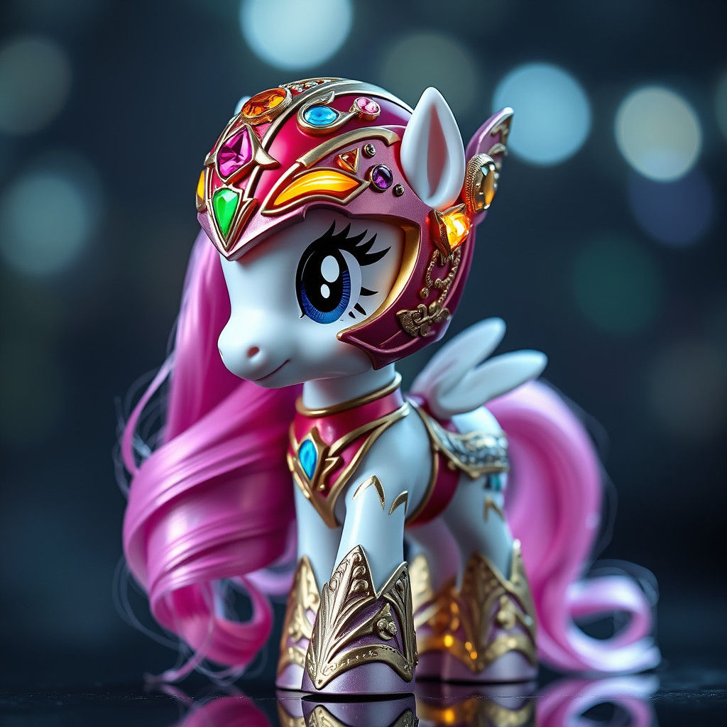 Sparkle Ranger - Jeweled My Little Pony Power Ranger Figurin...
